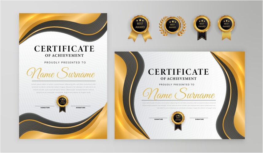 Recognition Border Vector Images (over 1,500)