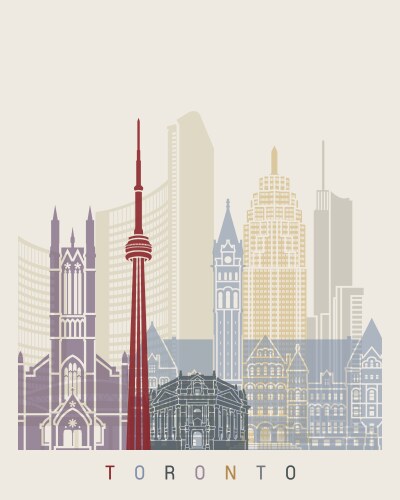 Toronto Skyline Vector Images (over 950)