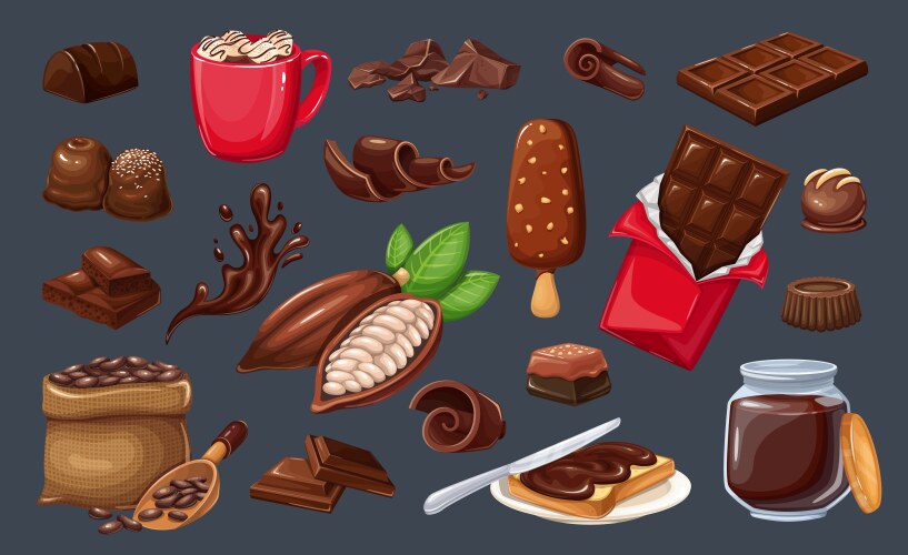 Chocolate Bar Cartoon Vector Images (over 6,200)