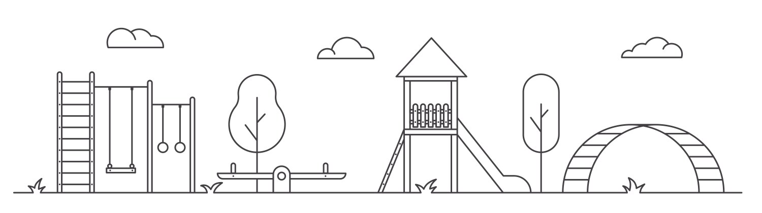 Children Playing Outline Vector Images (over 17,000)