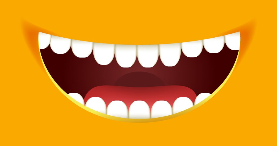 Smile cartoon emoticon crazy stretched tongue Vector Image