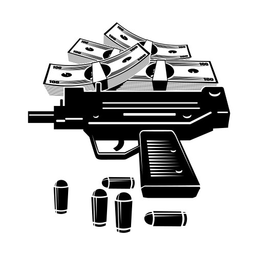 Money Gun Vector Images (over 9,100)