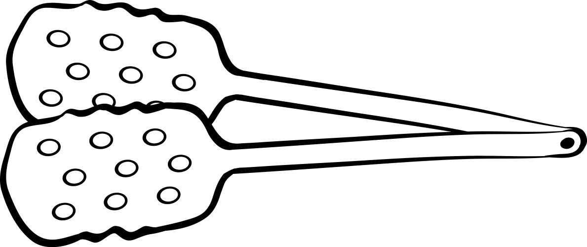 Construction tongs 1 Royalty Free Vector Image