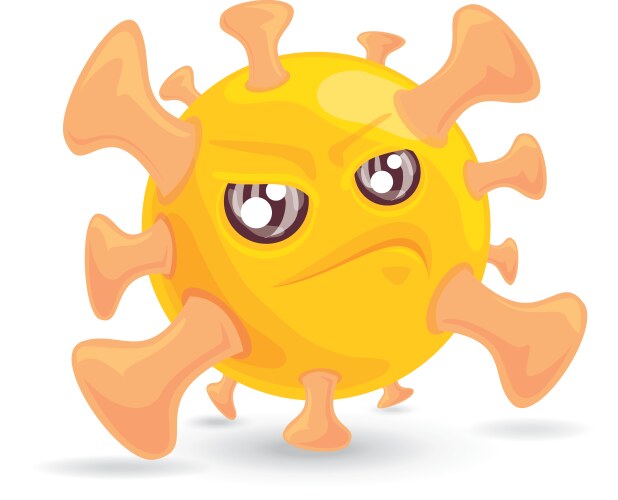 Close up diagram for hiv virus Royalty Free Vector Image