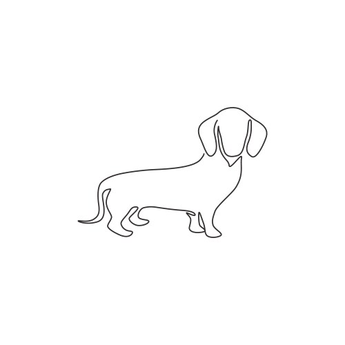 Dachshund Outline Vector Images (over 1,300)