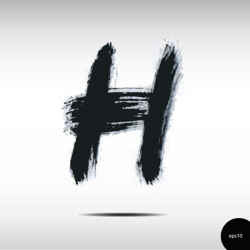 Black and White Letter H Vector Images (over 11,000)