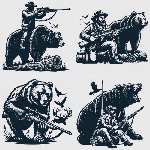 Hunting Vector Images (over 180,000)