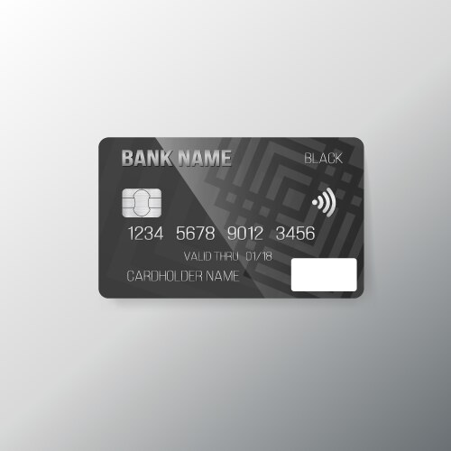 Credit card Royalty Free Vector Image - VectorStock