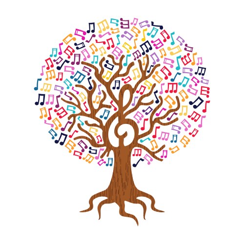 Music Notes Trees Vector Images (over 1,100)