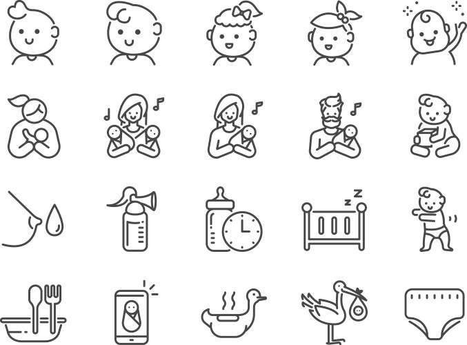 Playground icon set Royalty Free Vector Image - VectorStock