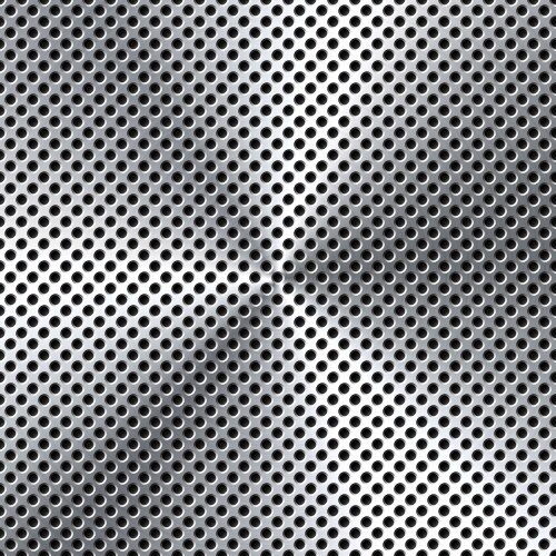 Dotted metal background design Royalty Free Vector Image