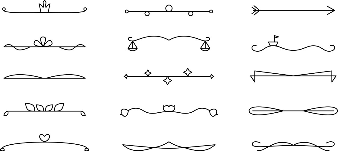 Chapter Ornaments Vector Images (over 150)