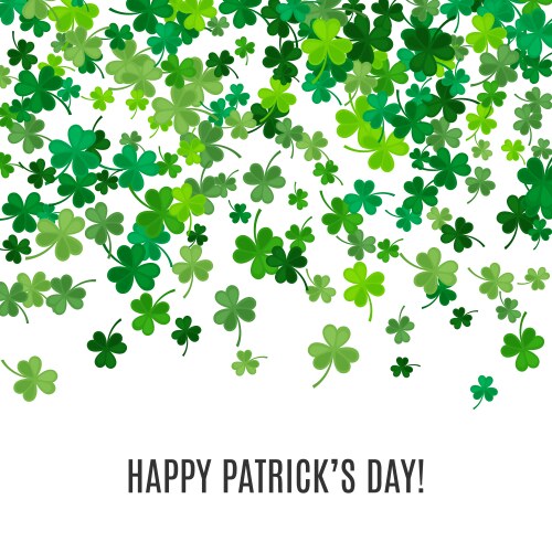 Saint patrick day frame Royalty Free Vector Image