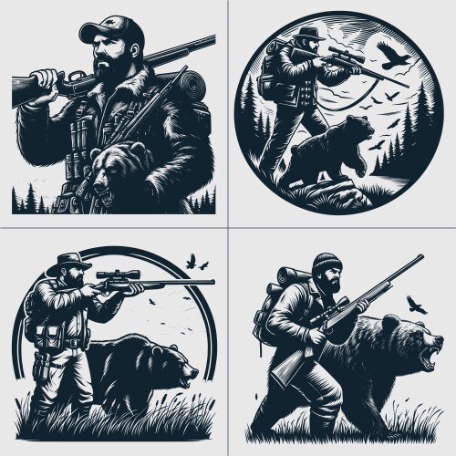 Hunting Vector Images (over 180,000)