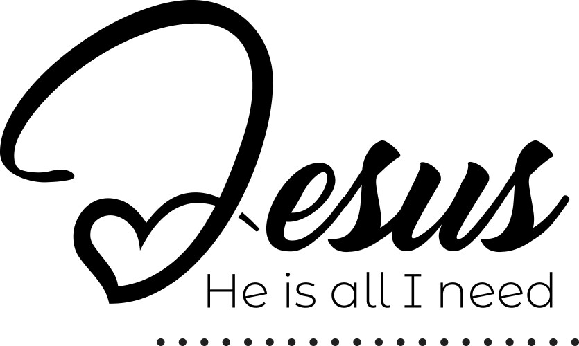 Christian typography lettering and biblical Vector Image