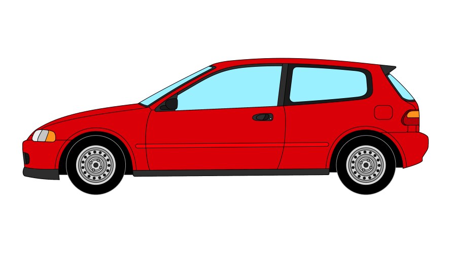 Honda civic Vector Images & Graphics for Commercial Use | VectorStock