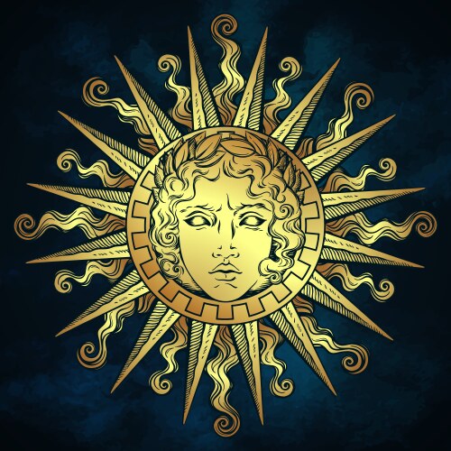 Medieval Sun Vector Images (over 2,600)
