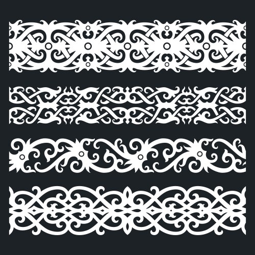 Kalimantan pattern 22 Royalty Free Vector Image