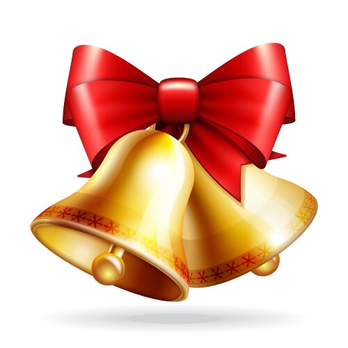 Red easter egg tied gold ribbon Royalty Free Vector Image