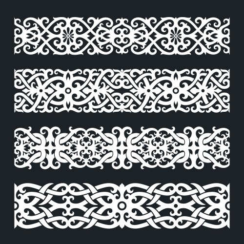 Kalimantan pattern 22 Royalty Free Vector Image