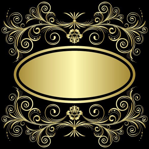 Antique Gold Frame Vector Images (over 39,000)
