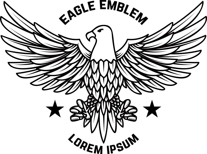 Eagle Royalty Free Vector Image - VectorStock