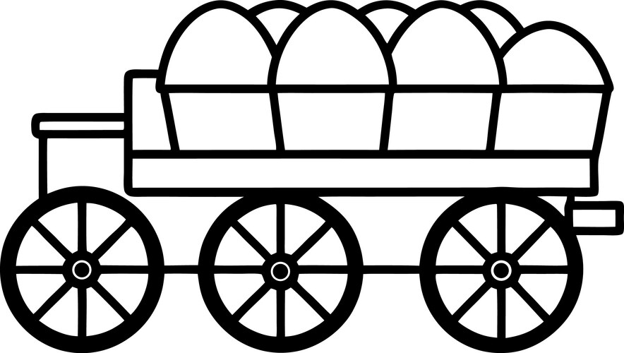 Wagon clipart Vector Images & Graphics for Commercial Use | VectorStock