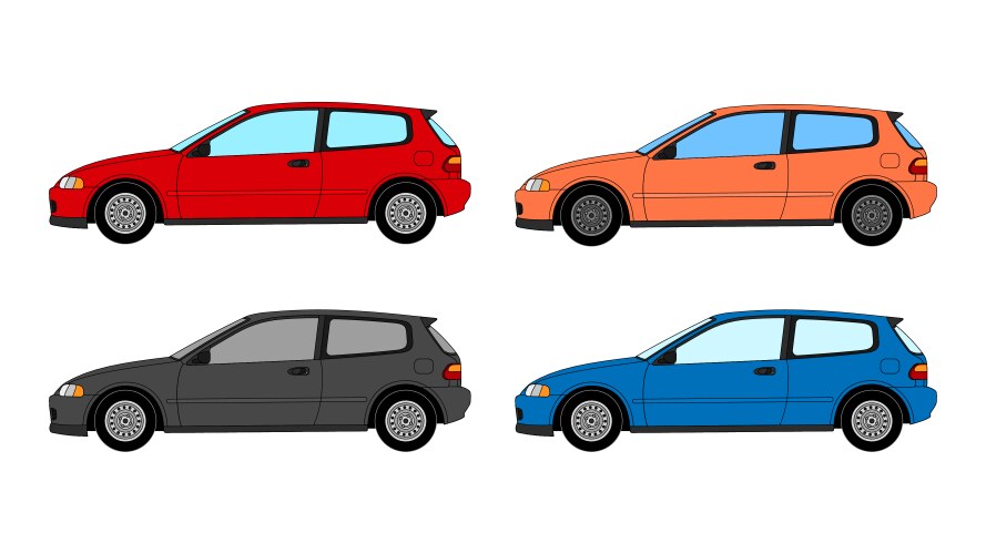 Honda Civic Vector Images (over 120)