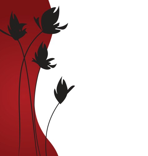 Red Black Flower Border Vector Images (over 7,100)