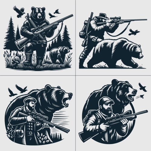 Hunting Vector Images (over 180,000)