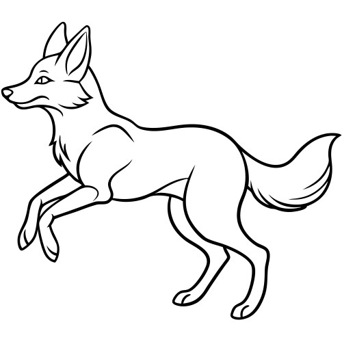 Fox Line Drawing Vector Images (over 6,400)