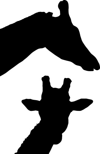 Giraffe Silhouette Vector Images (over 7,000)