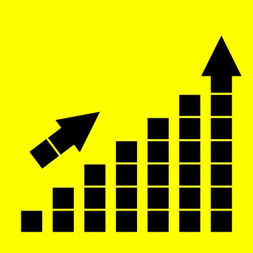 Icon career ladder Royalty Free Vector Image - VectorStock