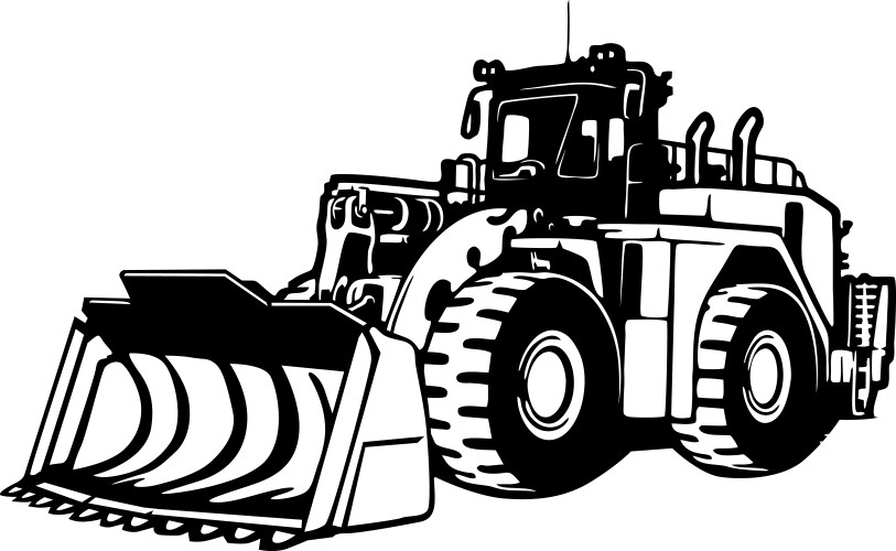Wheel Loader Vector Images (over 7,300)