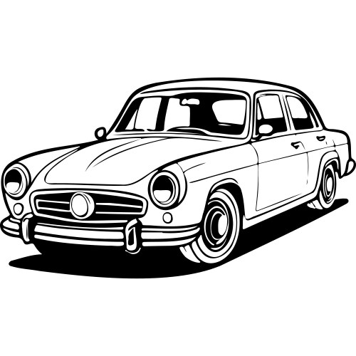 Car Outline Drawing Vector Images (over 20,000)