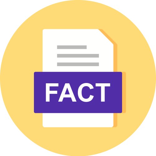 Fact logo Vector Images & Graphics for Commercial Use | VectorStock