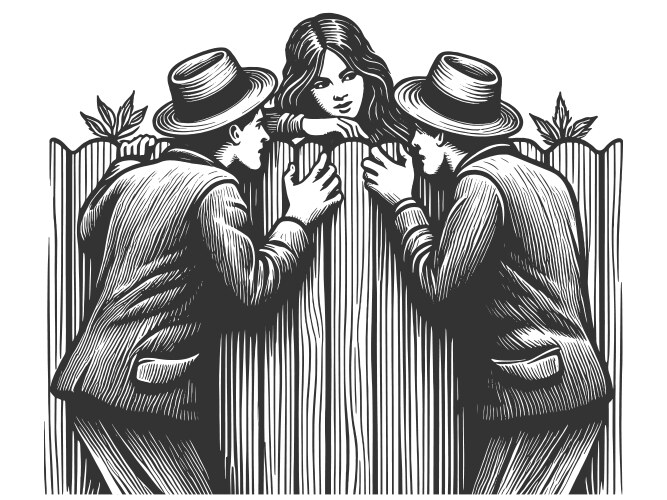 Two People Talking Drawing Vector Images (over 540)