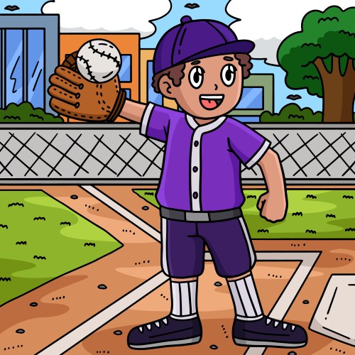 Baseball Field Cartoon Vector Images (over 2,200)