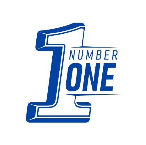Number 1 Logo Vector Images (over 9,800)