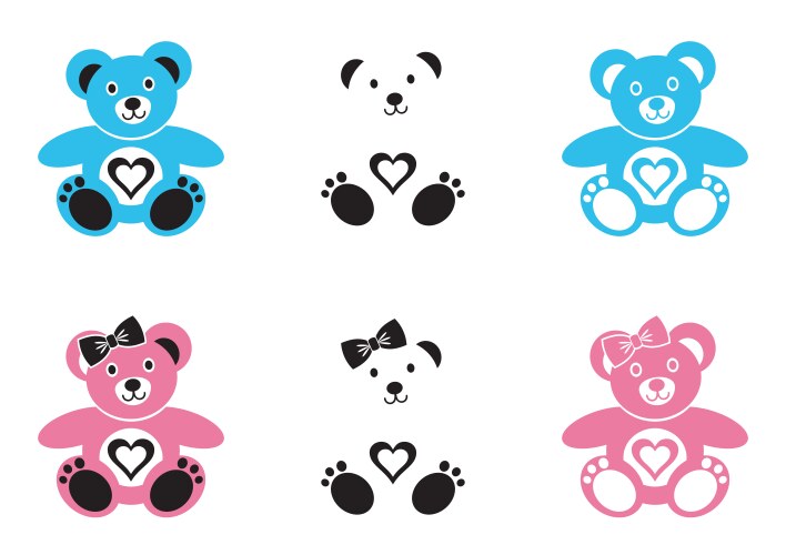 Teddy Bears Vector Images (over 60,000)