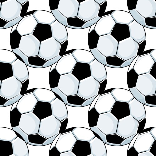 Football or Soccer Balls Seamless Pattern Vector Images (over 3,300)