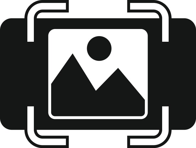 Earth virtual tour icon simple app design Vector Image