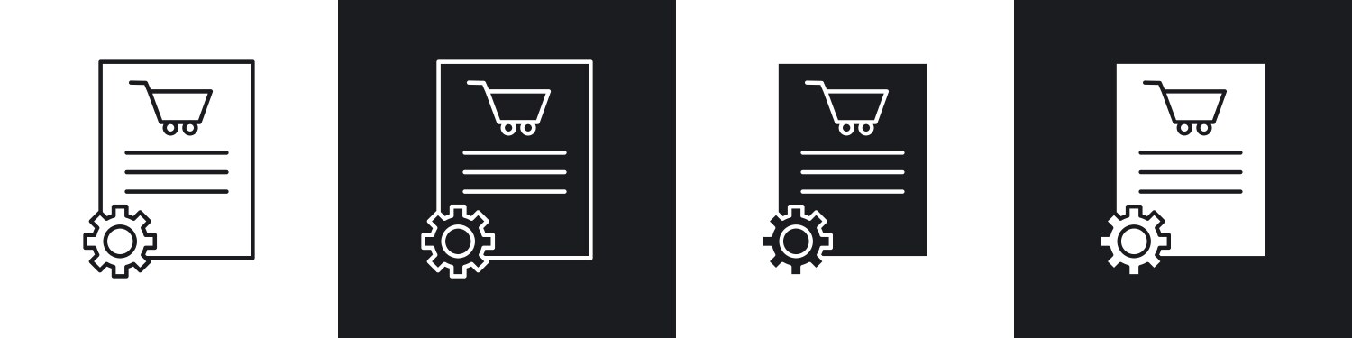 Procurement Process Icon Premium Vector | Procurement Process Icon