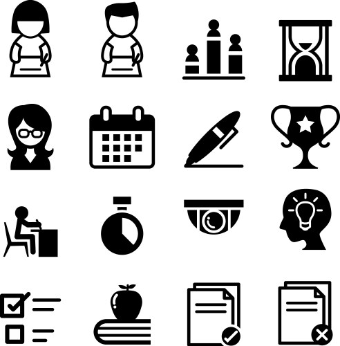 Survey icon Royalty Free Vector Image - VectorStock