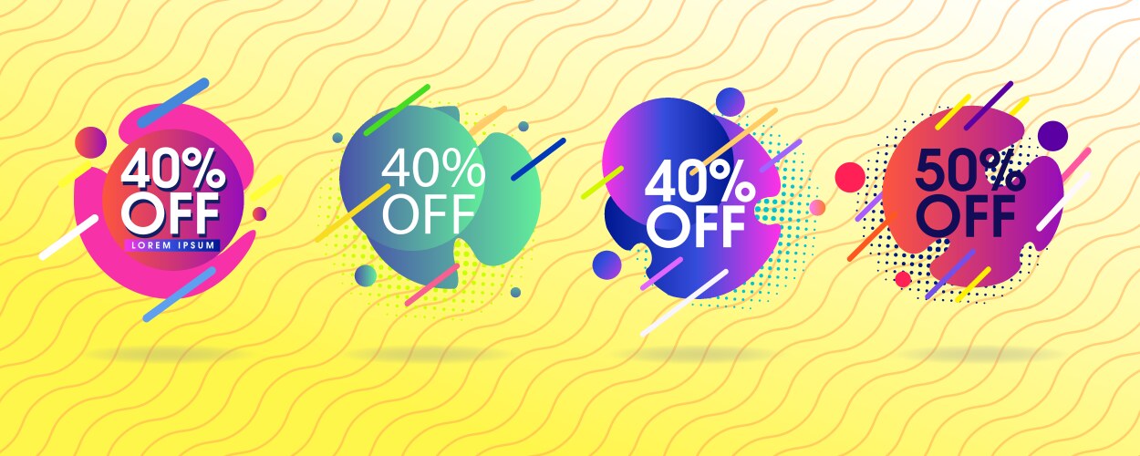Abstract background with best seller design Vector Image