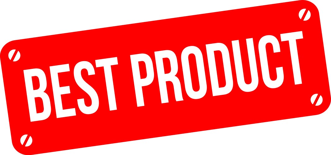 Best product label template design Royalty Free Vector Image