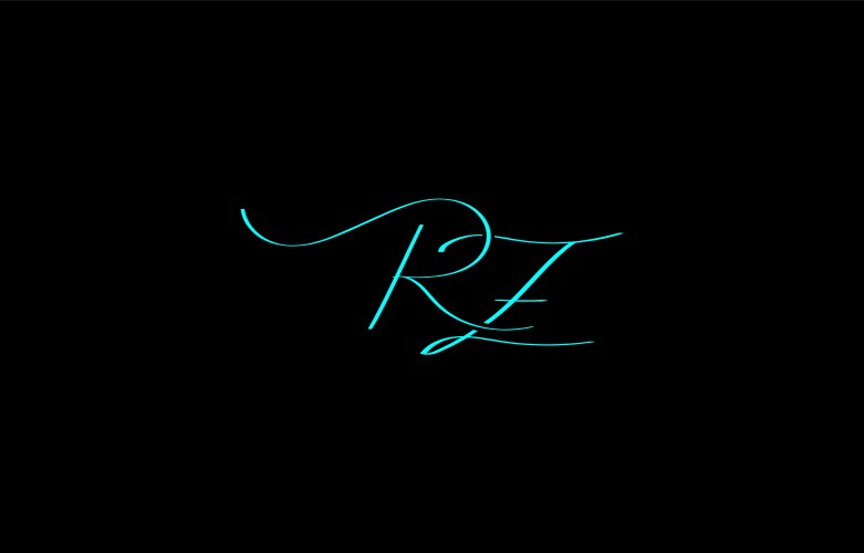 Rz Monogram Vector Images (over 1,700)