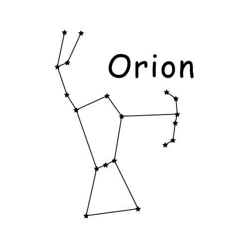 Orion Constellation Vector Images (over 260)