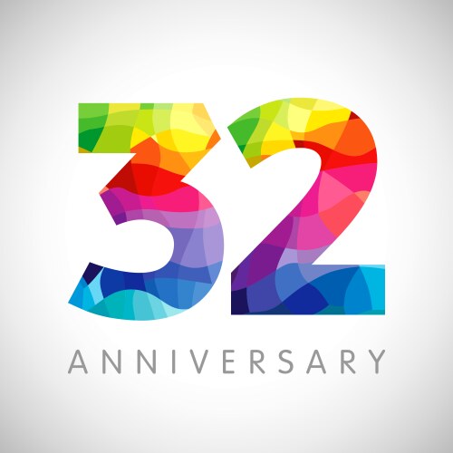 32 Anniversary Vector Images (over 800)