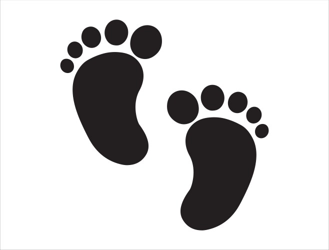 Baby Feet Vector Images (over 3,700)